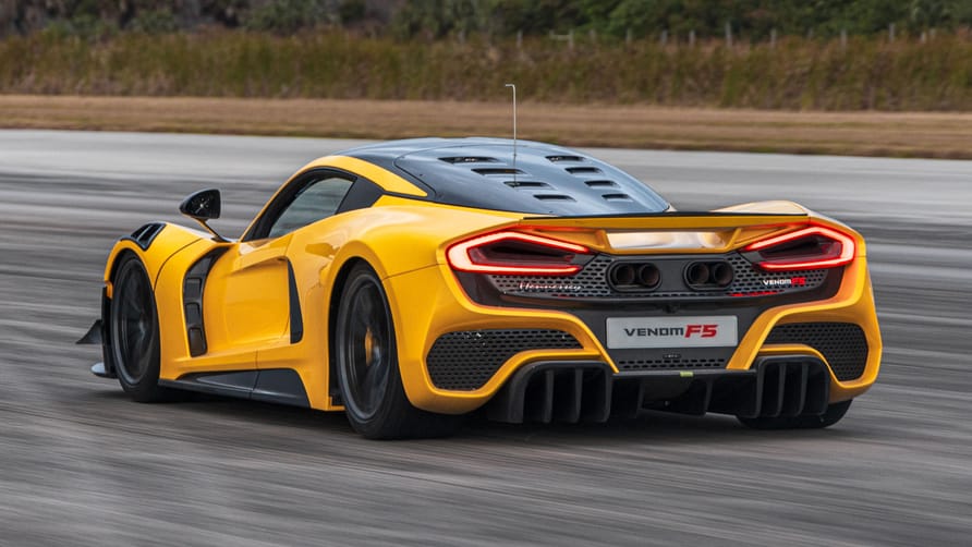 The new 2,031bhp Venom F5 Evolution will do 0-200mph in 10.3s | Top Gear