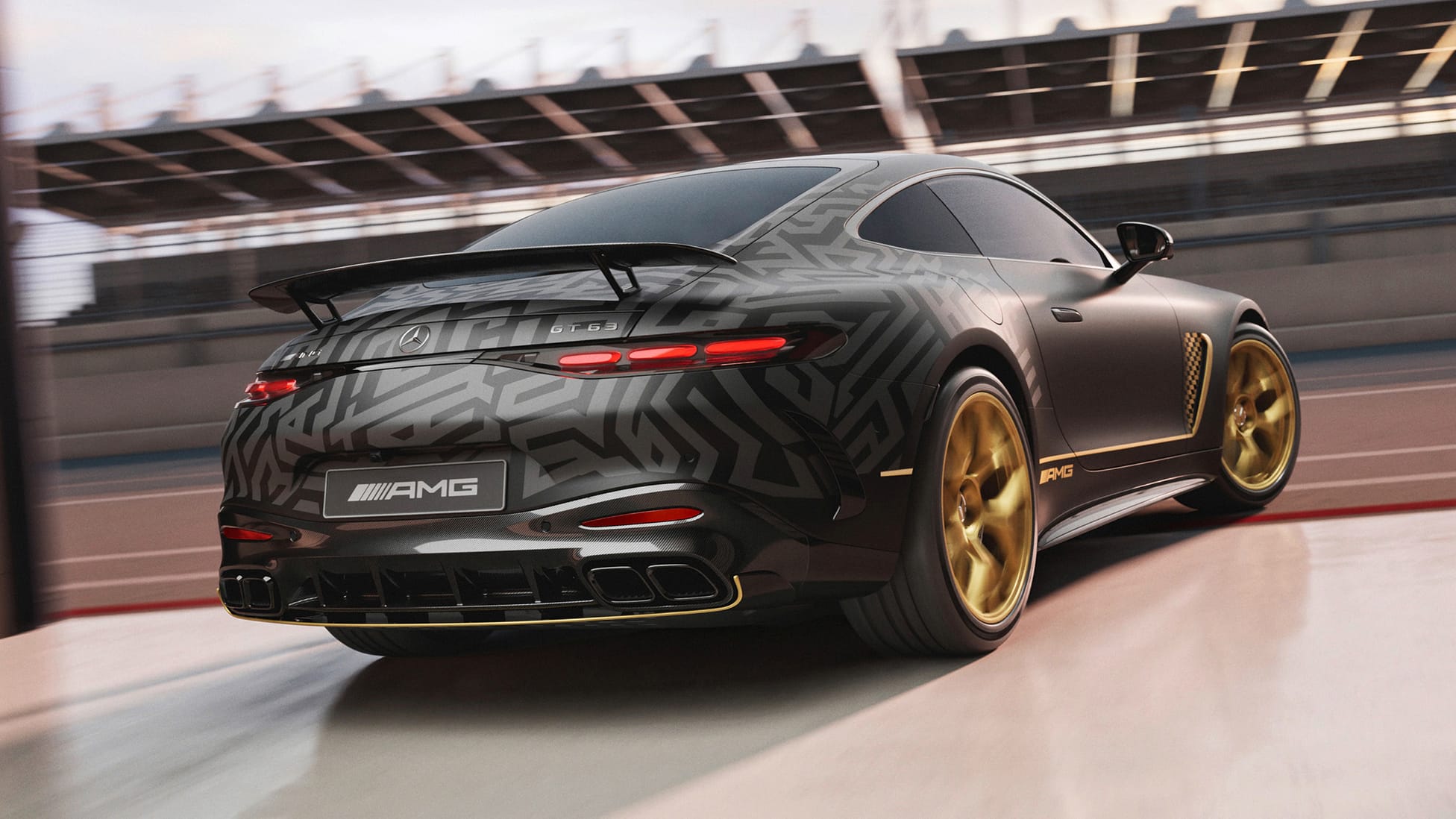 The Merc AMG GT63 'APXGP Edition' celebrates this summer's F1 movie ...
