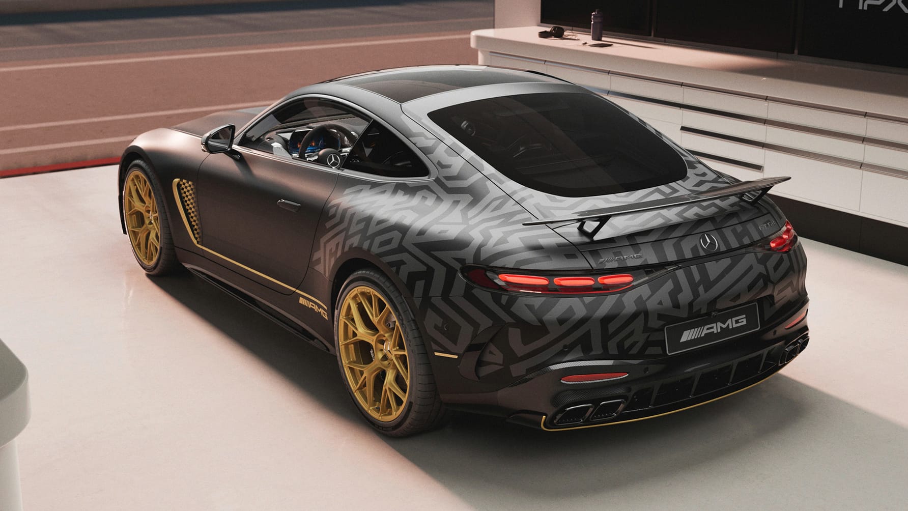 The Merc AMG GT63 'APXGP Edition' celebrates this summer's F1 movie ...