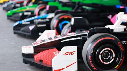 Lego’s built 10 functioning F1 cars for the Miami Grand Prix* | Top Gear