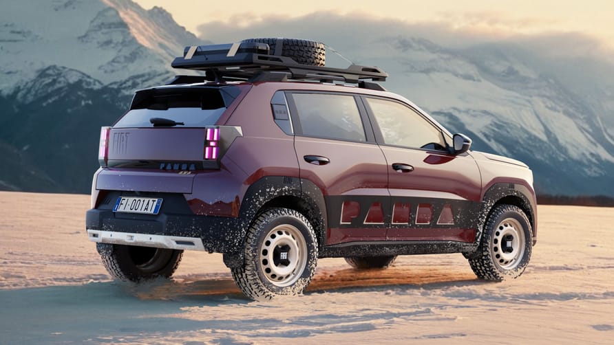 The Panda 4x4 has returned: this is Fiat's Grande Panda 4x4 concept ...