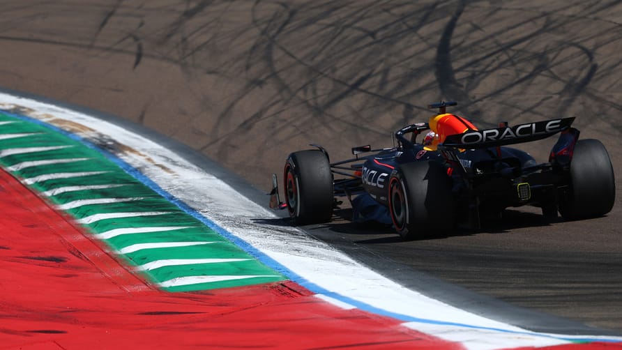 Franz Hermann roars to Imola victory on F1 debut | Top Gear