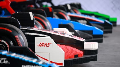 Lego’s built 10 functioning F1 cars for the Miami Grand Prix* | Top Gear