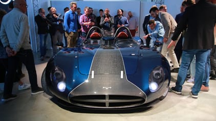 The AM Rina is a lightweight Italian speedster with a 500bhp American ...