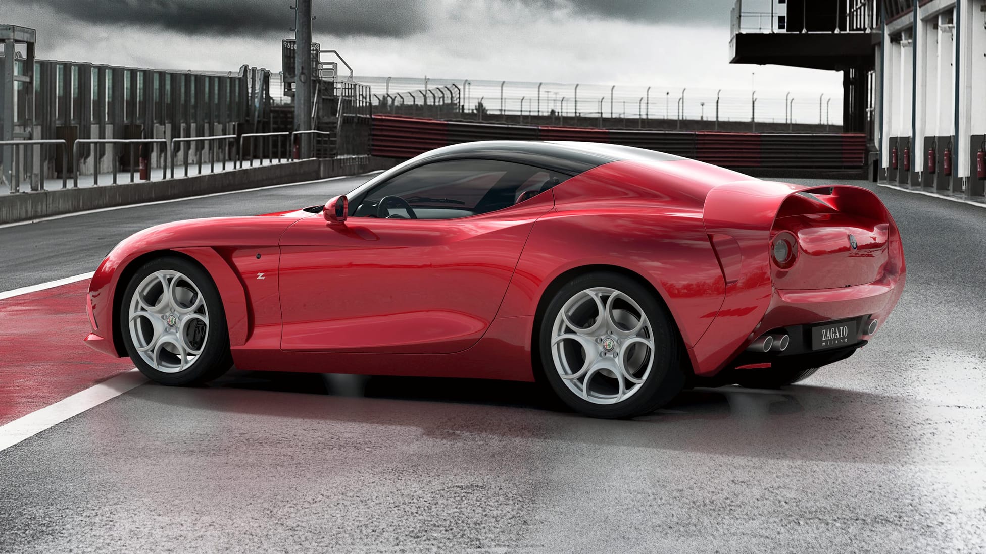 The Alfa Romeo 8C returns: this is the one-off, V8 DoppiaCoda Zagato ...