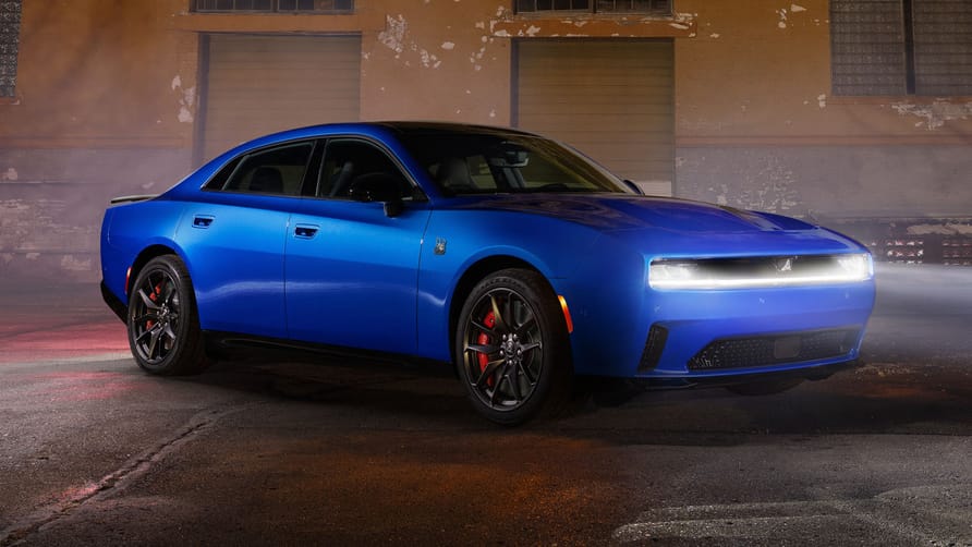 Dodge has revealed a 670bhp ‘four-door muscle car’: meet the Charger ...