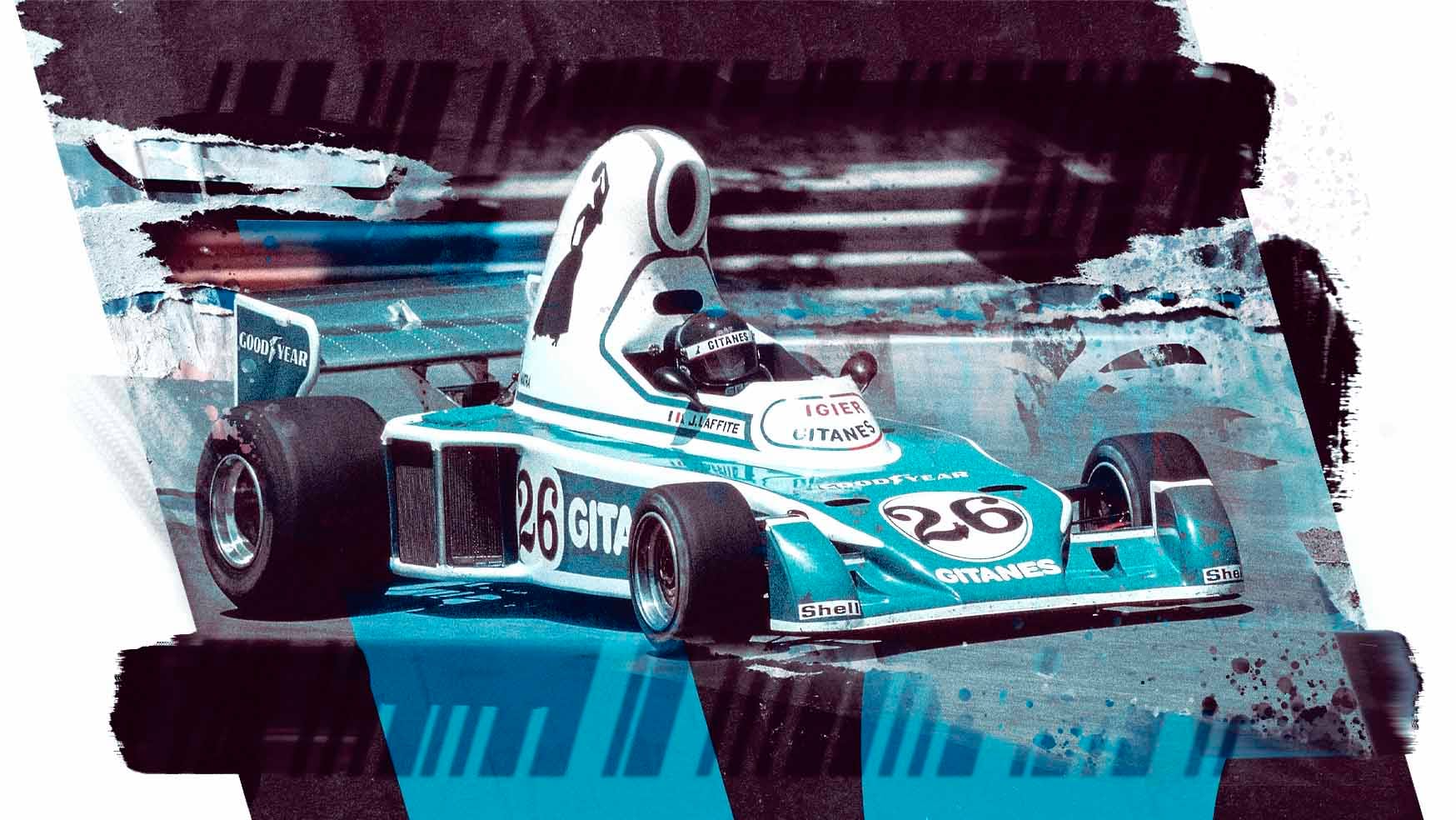 Epic fail: the Ligier JS5 F1 car's 'teapot' airbox | Top Gear