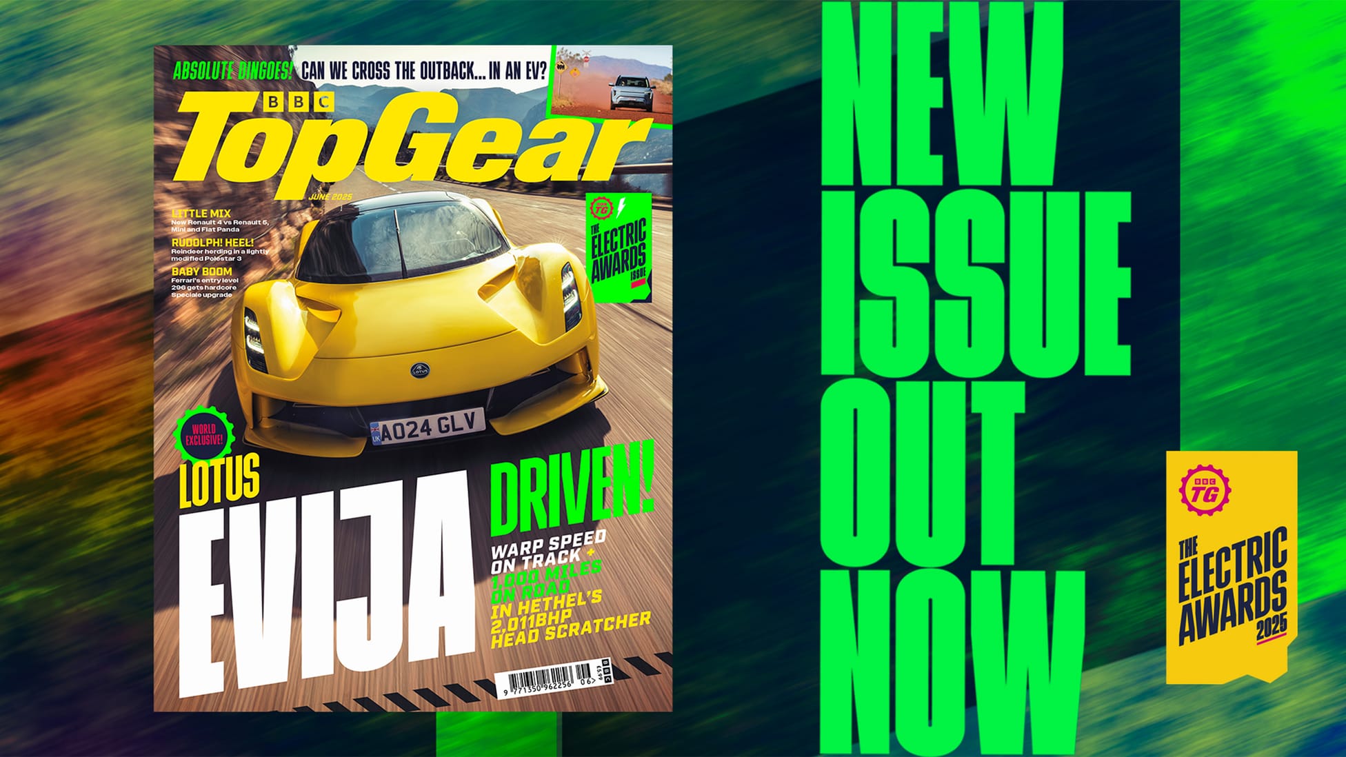 New issue out now: Top Gear's Electric Awards 2025 | Top Gear