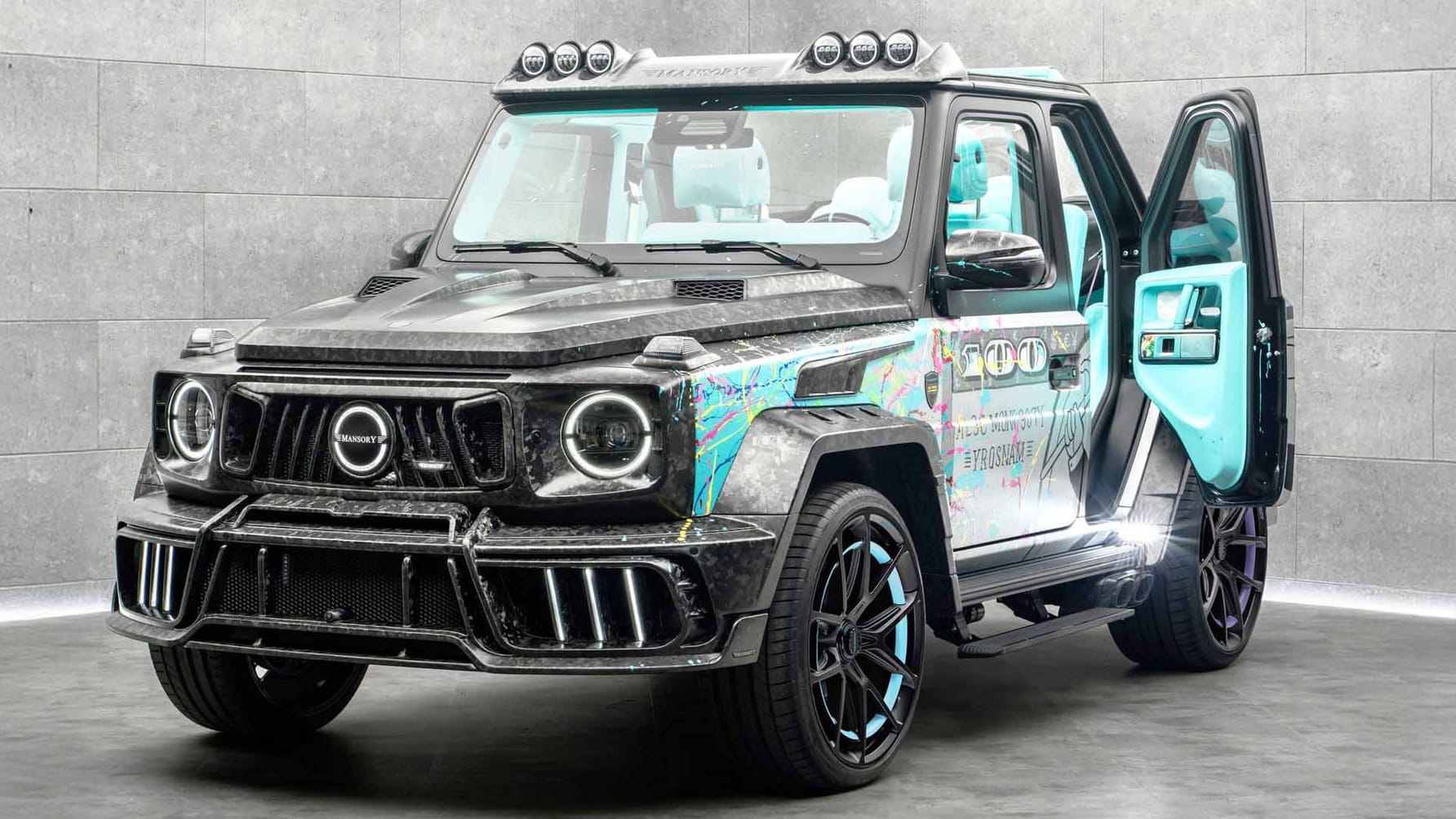Umm, Mansory has just made a Monopoly-spec convertible G-Wagen | Top Gear