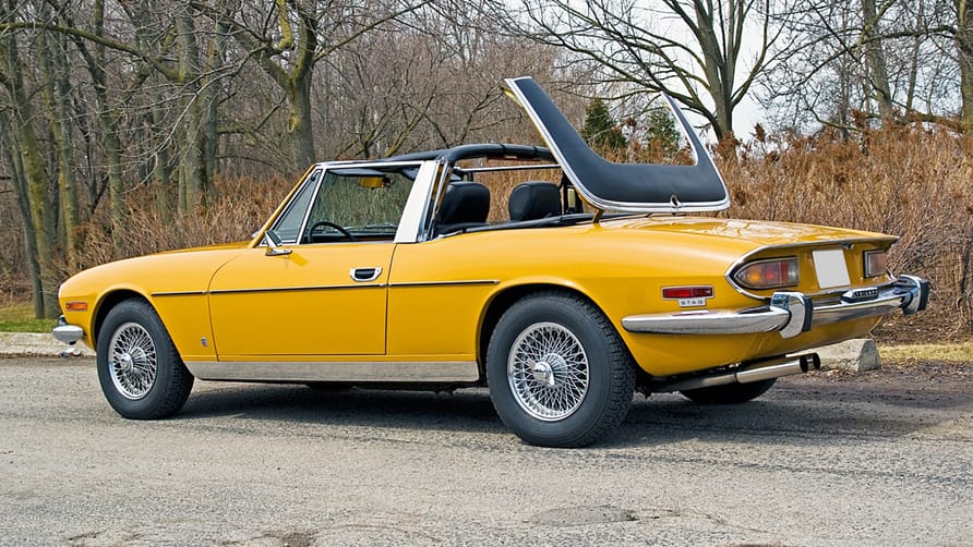 Overheating Triumph Stag blamed for UK heatwave, claim meteorologists ...