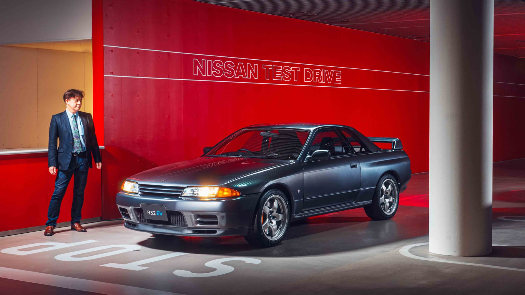 Volt-zilla: is this electrified Nissan R32 Skyline GT-R brilliant or sacrilege? | Top Gear
