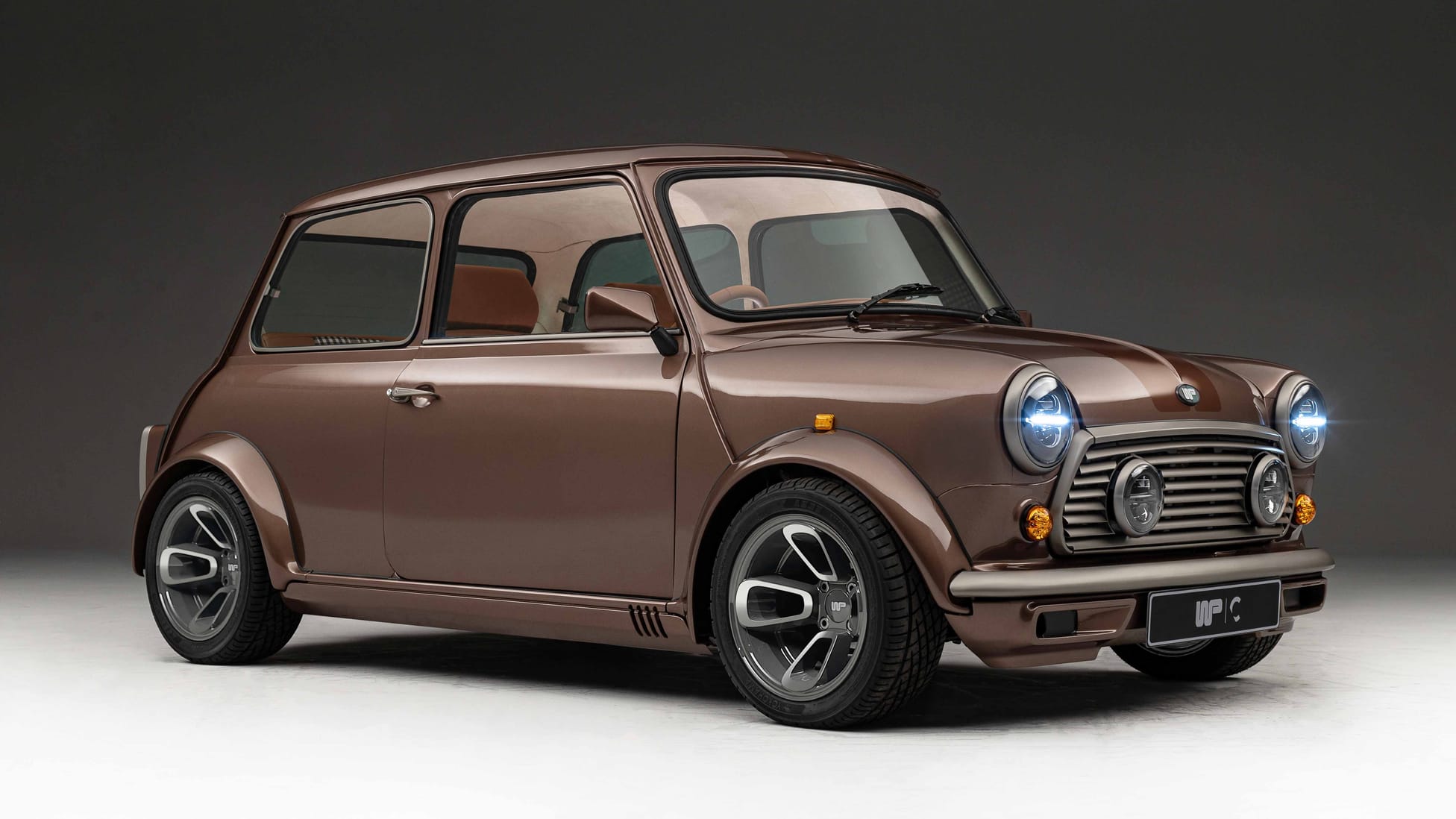 David Gandy's bespoke Mini gets a 110bhp rally engine and much brown ...