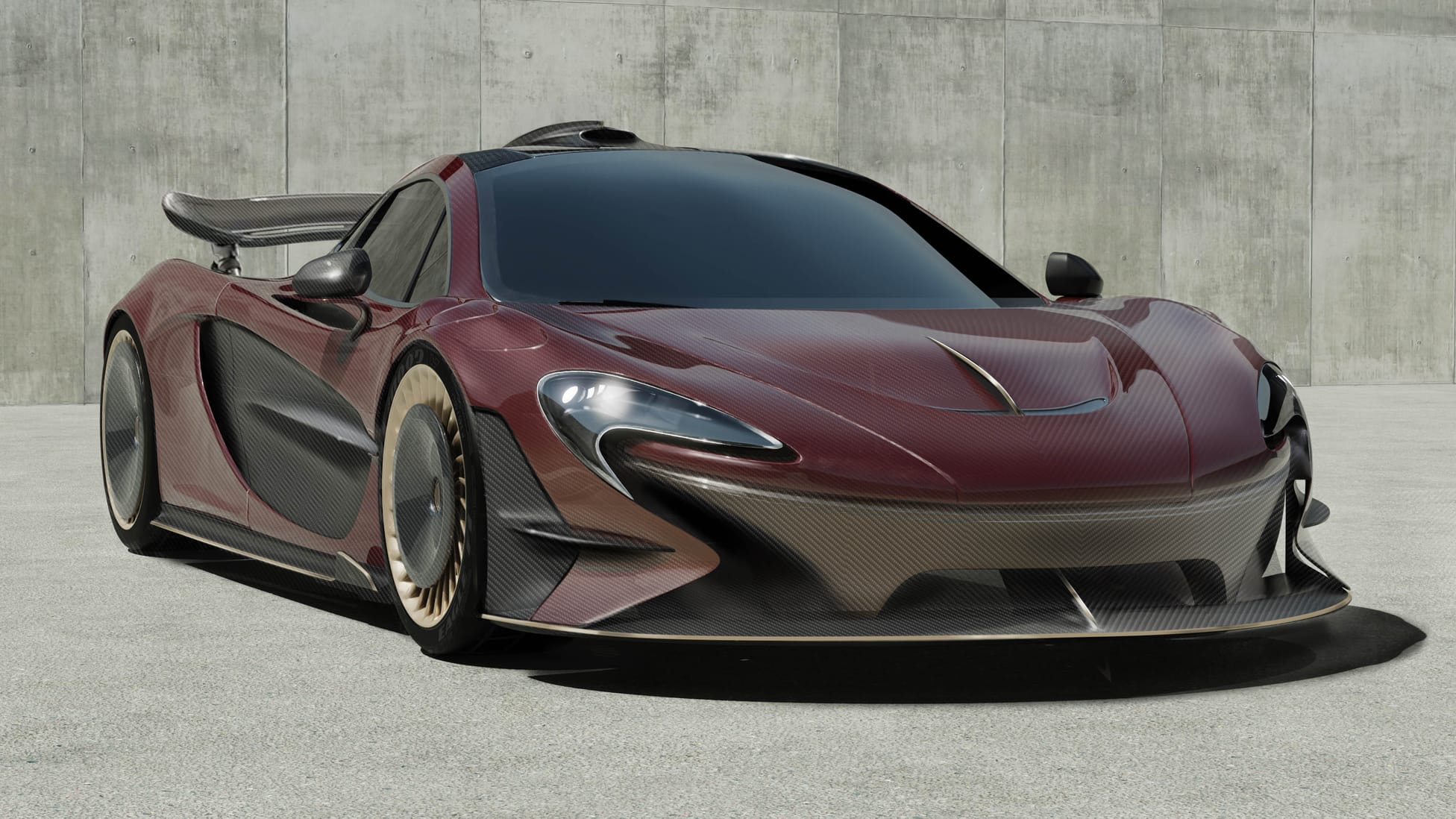The designer of the McLaren P1 has reimagined it into this glorious P1 ...