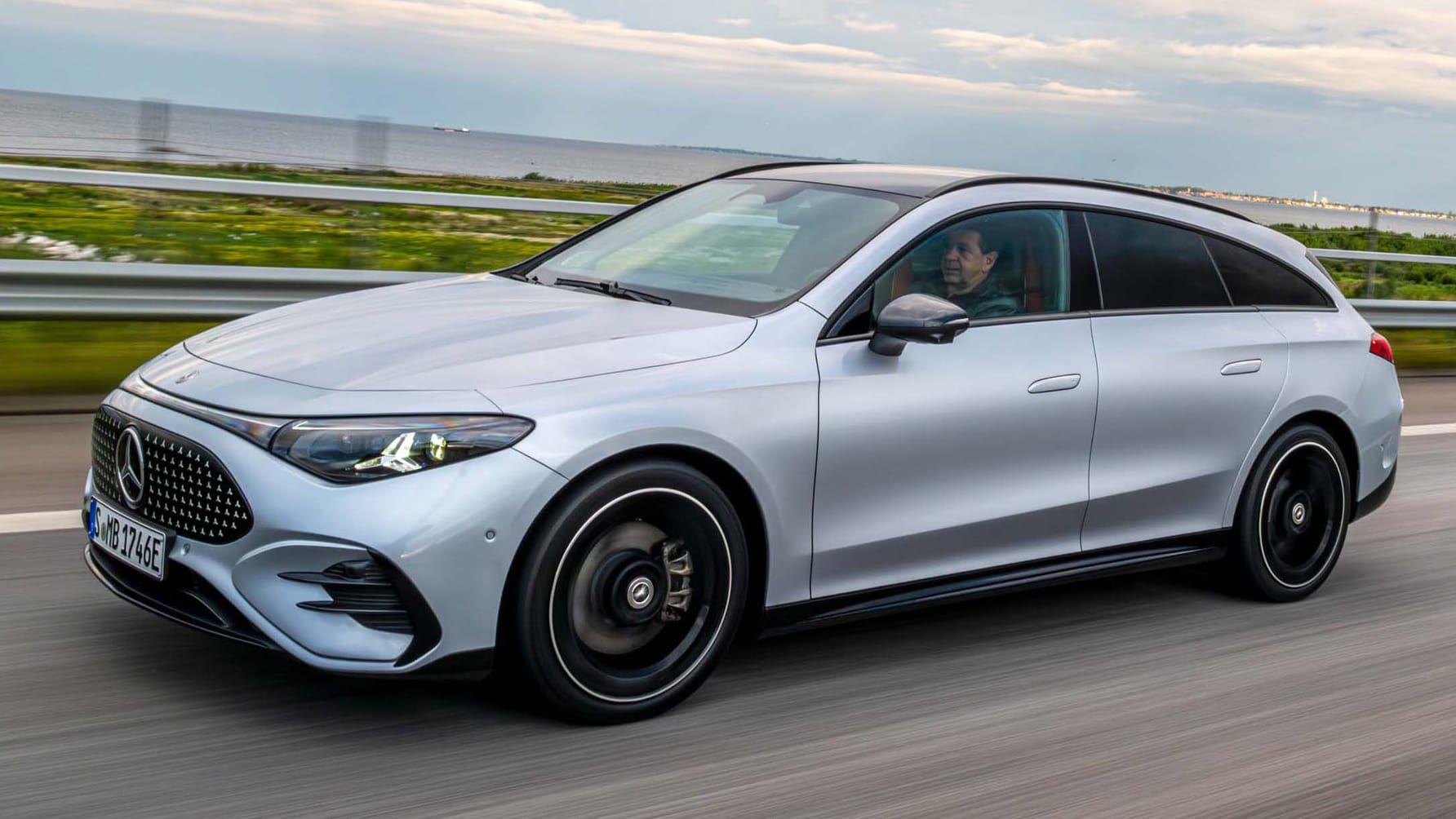 The new 349bhp CLA Shooting Brake is Mercedes’ first-ever electric ...