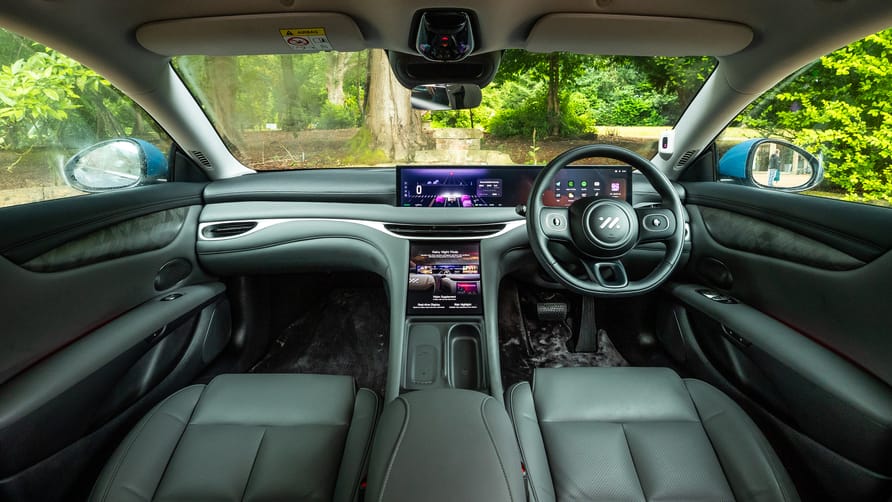 MG Motor UK IM5 Interior Layout & Technology | Top Gear