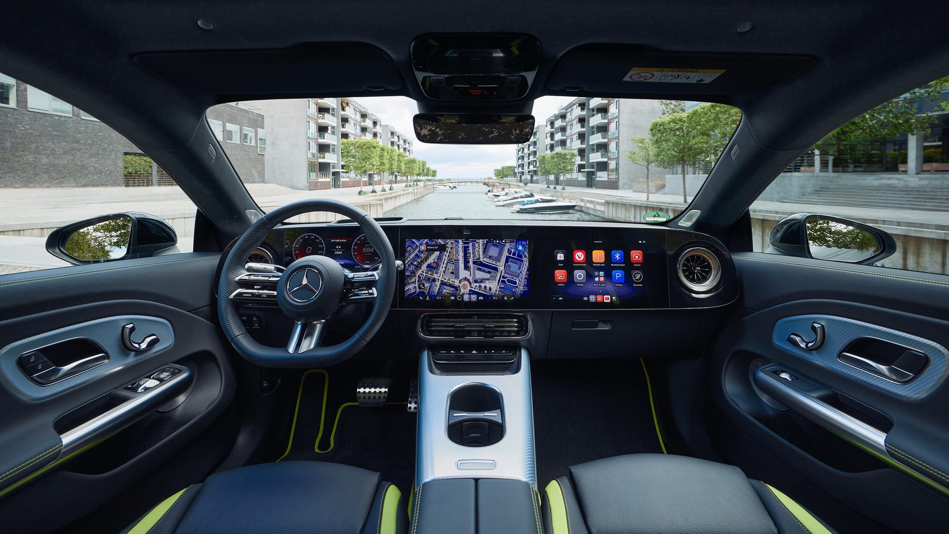 Mercedes-Benz CLA Interior Layout & Technology | Top Gear