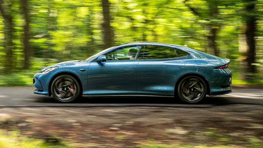 MG Motor UK IM5 Interior Layout & Technology | Top Gear