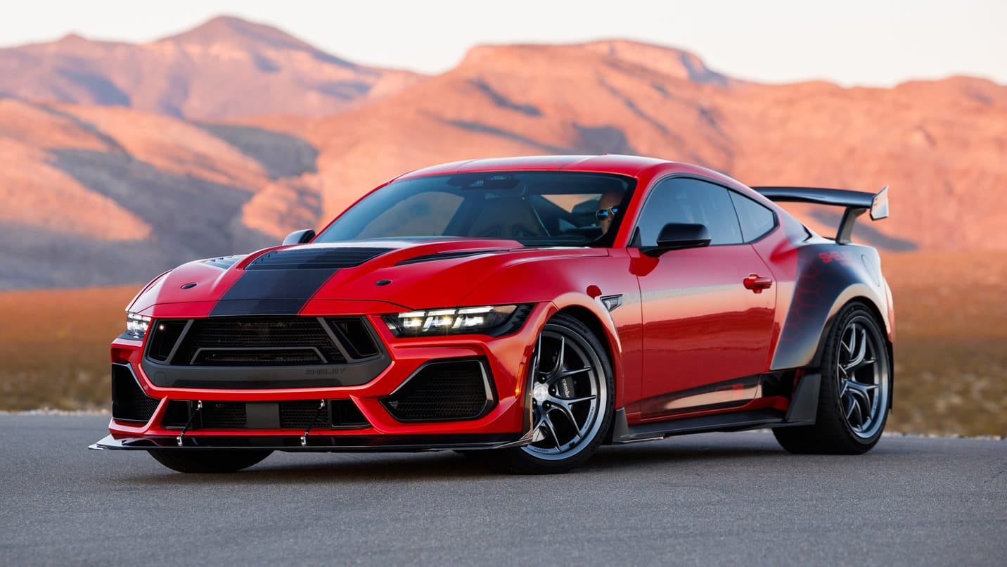 The new Shelby Super Snake-R is a widebody 850bhp Mustang Dark Horse ...
