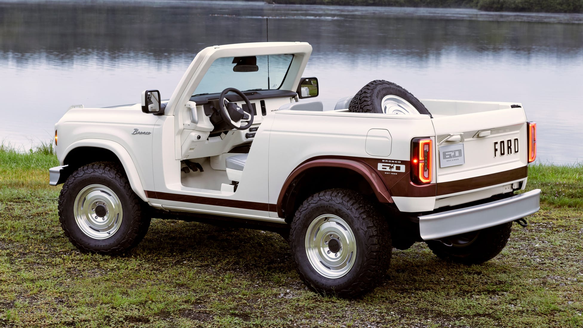 The Ford Bronco Roadster is an ice-cool one-off with two seats and a ...
