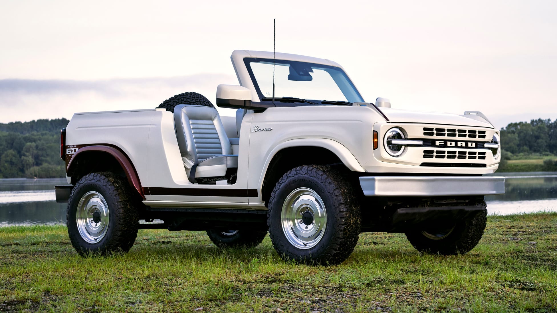 The Ford Bronco Roadster is an ice-cool one-off with two seats and a ...