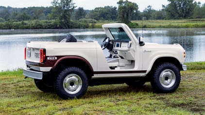 The Ford Bronco Roadster is an ice-cool one-off with two seats and a ...
