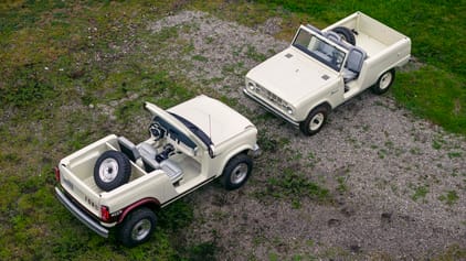 The Ford Bronco Roadster is an ice-cool one-off with two seats and a ...