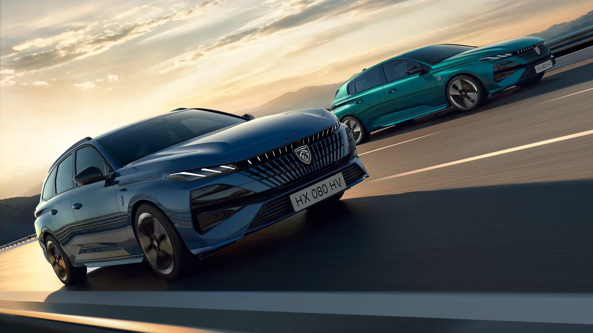 This is the facelifted Peugeot 308, and it is clearly angry about ...