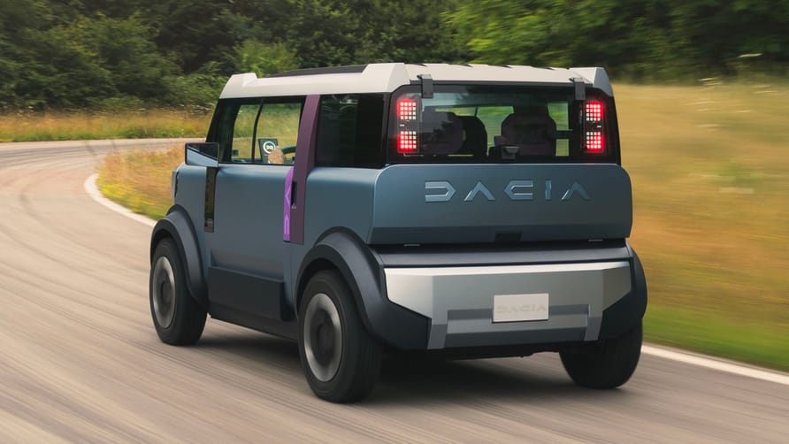 The Dacia Hipster concept is a tiny lightweight inspired by the OG Mini ...