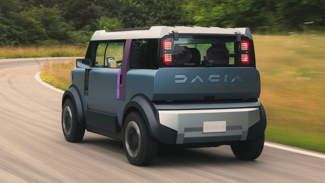 The Dacia Hipster concept is a tiny lightweight inspired by the OG Mini ...