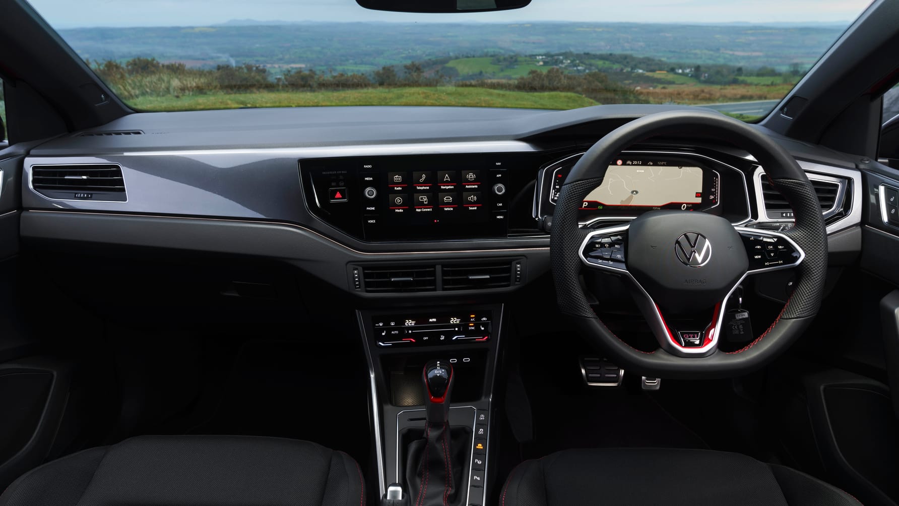 Volkswagen Polo GTI Interior Layout & Technology | Top Gear