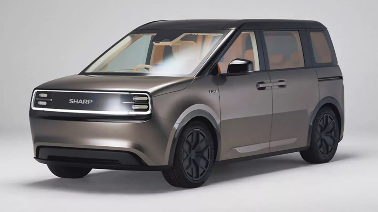 Sharp’s EV concept wants to talk to your fridge and washing machine ...