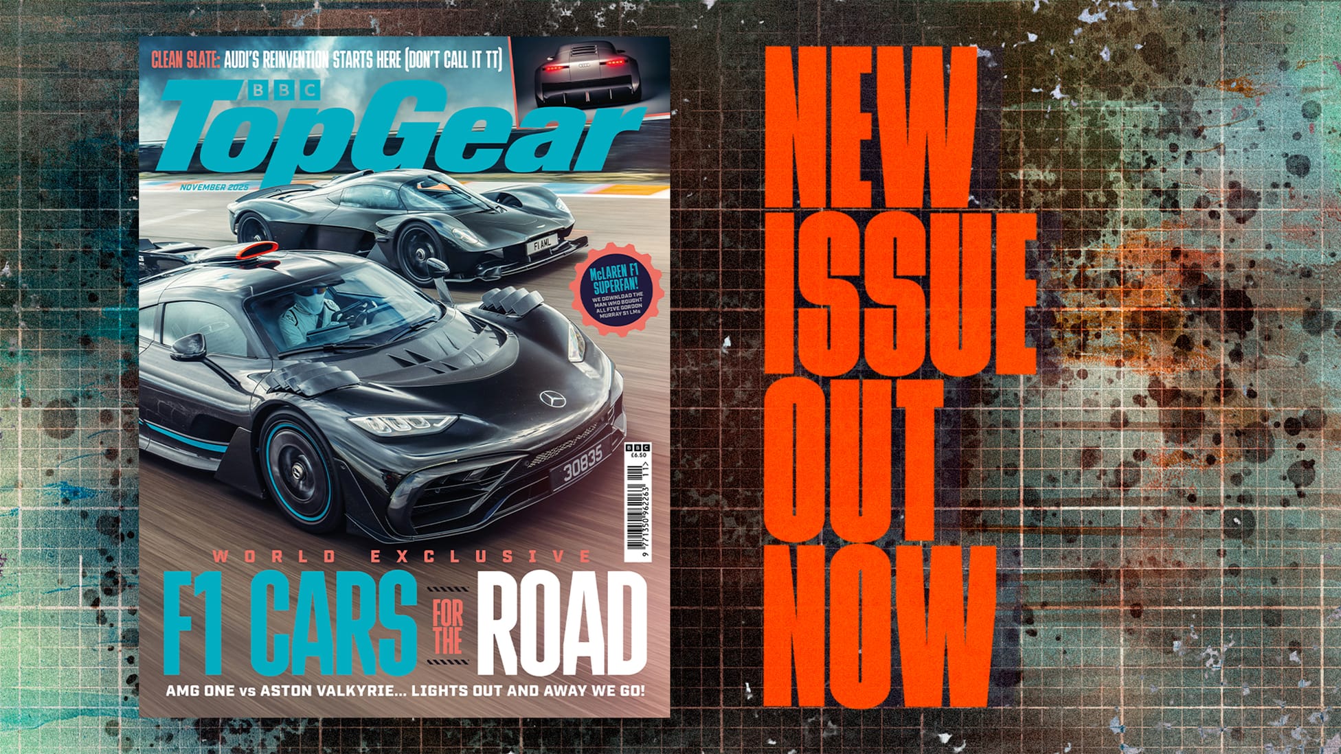 New TG mag out now: world exclusive F1 cars for the road! | Top Gear