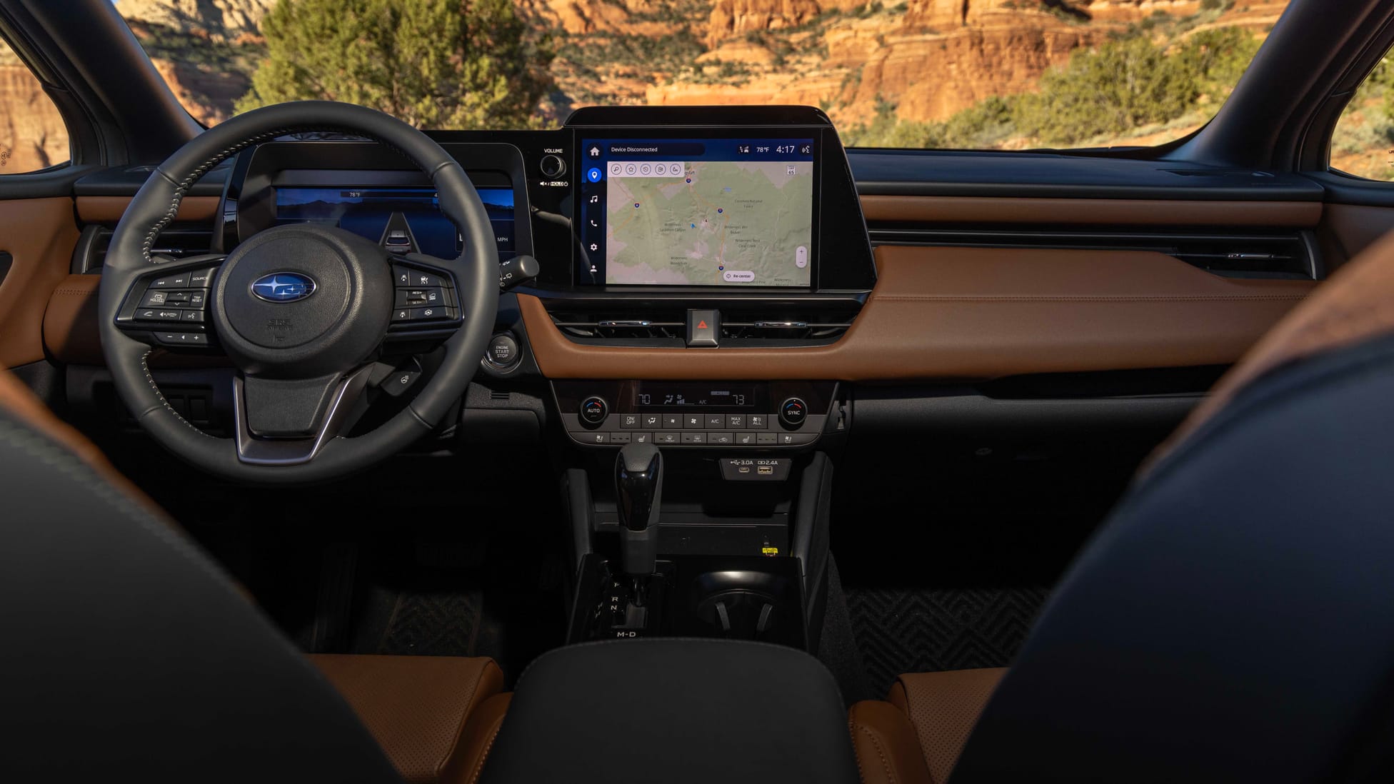 Subaru Outback (US) Interior Layout & Technology | Top Gear