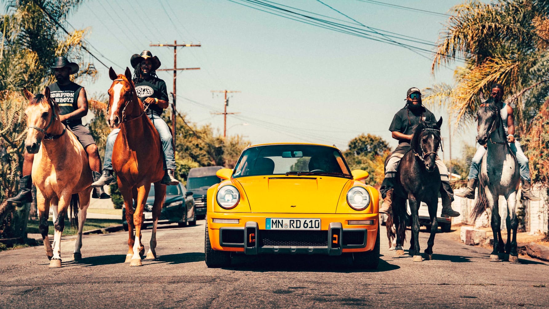 Ruf riders: meeting up with the Compton Cowboys in a Ruf Rodeo | Top Gear