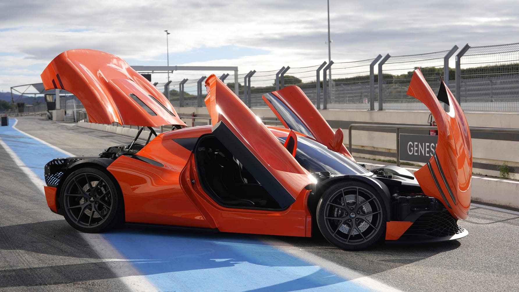 Surprise! This is Genesis’ brand new V8-engined supercar | Top Gear