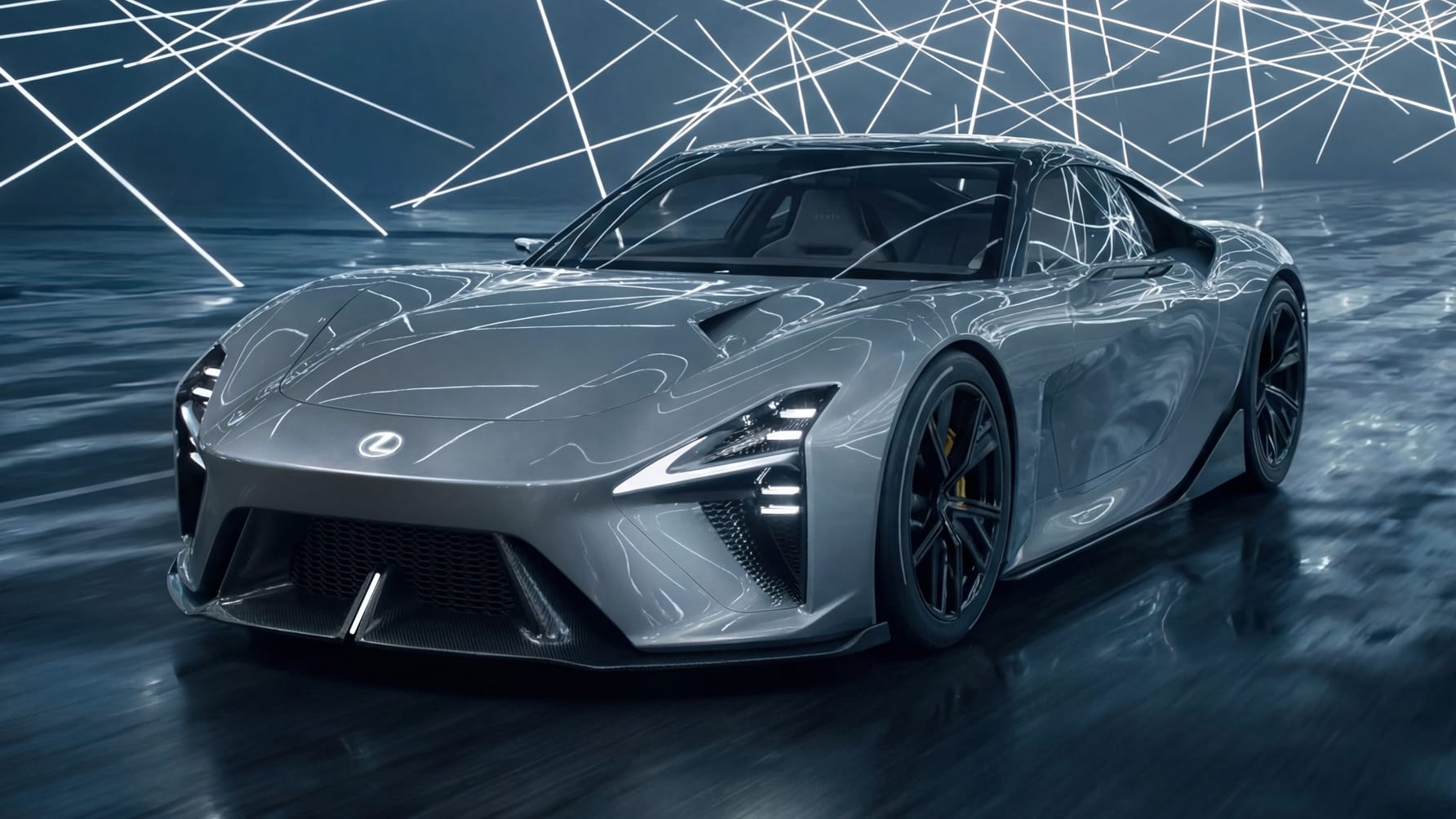 The Lexus LFA has returned! This is the new fully electric Lexus ...