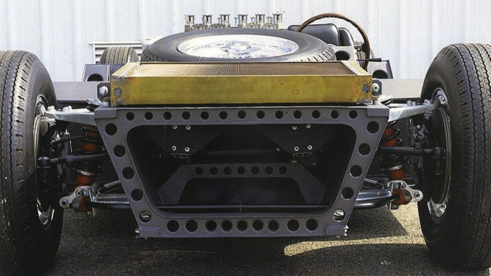 Can you guess what gorgeous, iconic supercar this chassis belongs to ...