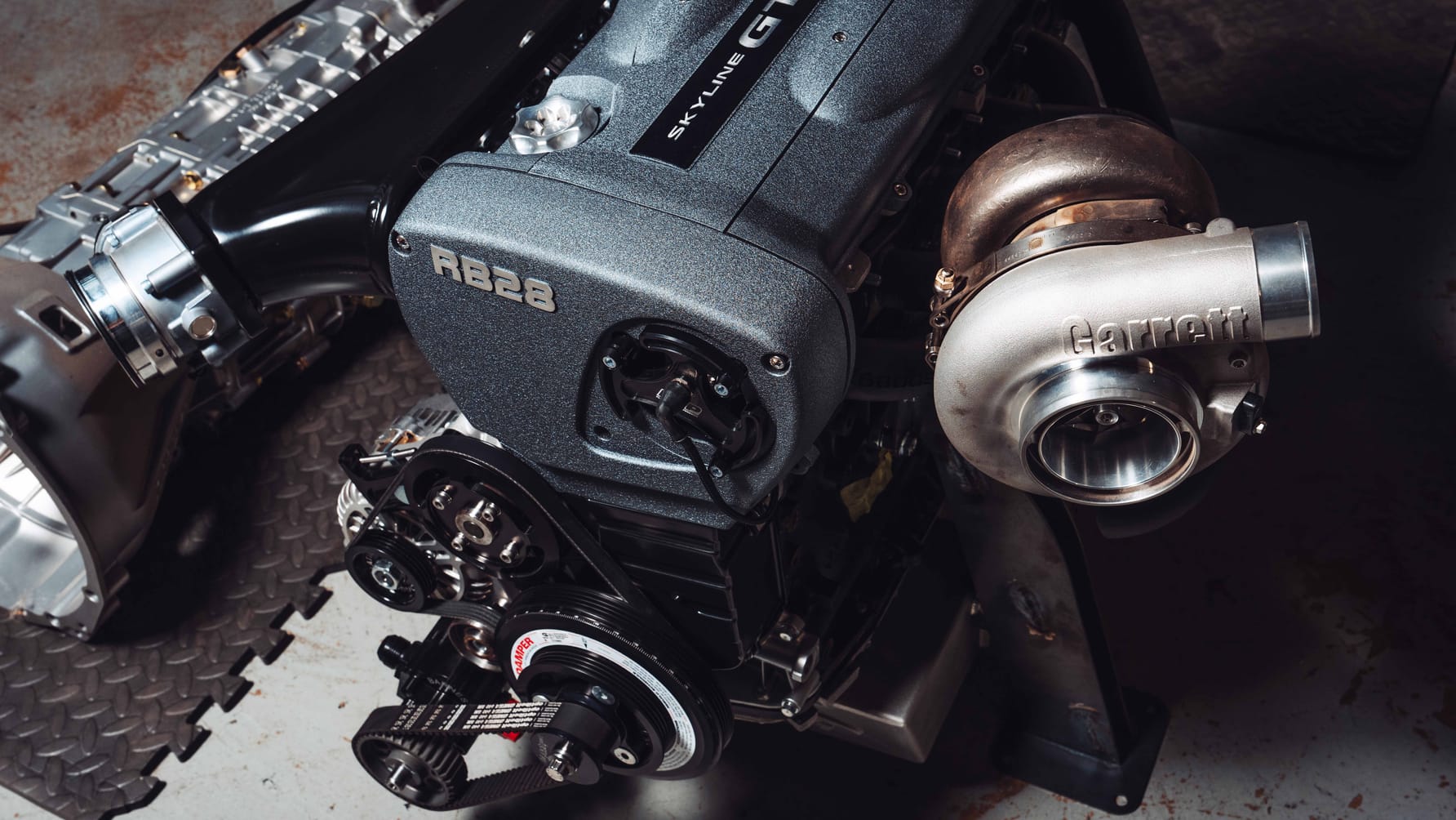 The engine for Mark's Nissan R34 GT-R Skyline is finally ready! Sort of ...