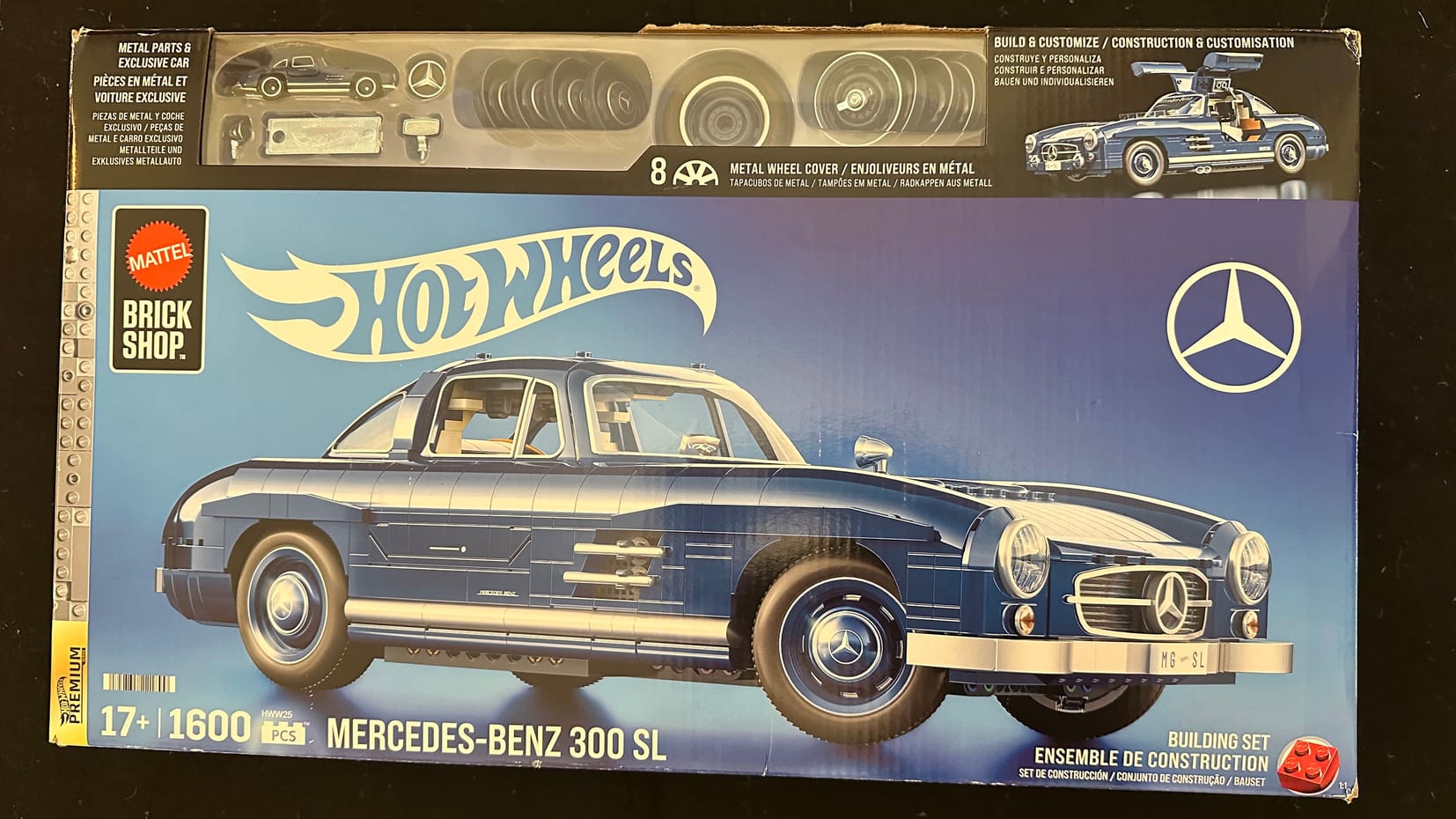 We built Mattel’s new 1,600-piece Merc 300 SL and lived to tell the ...
