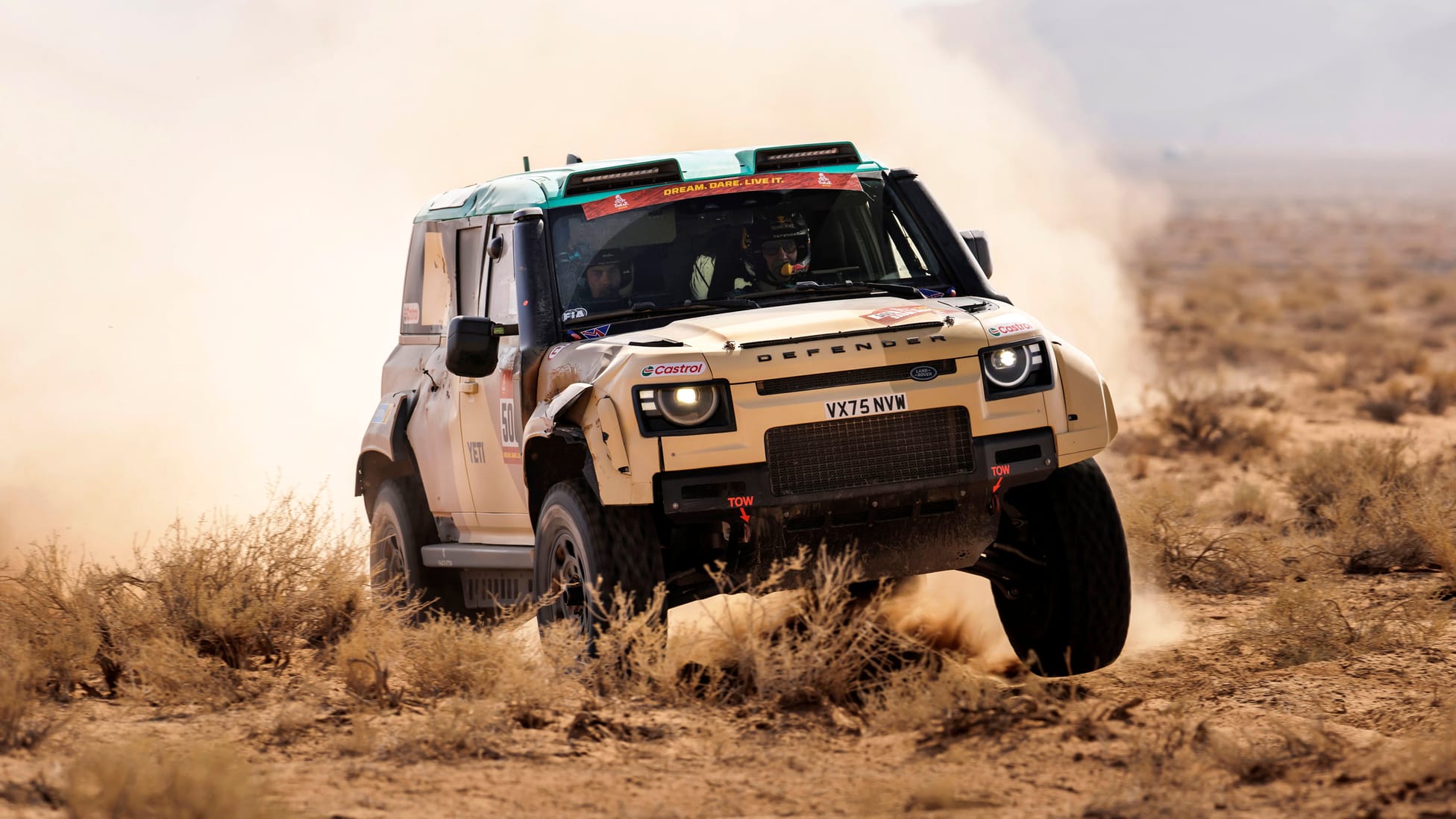 Relive Defender’s mighty first week on the Dakar Rally | Top Gear