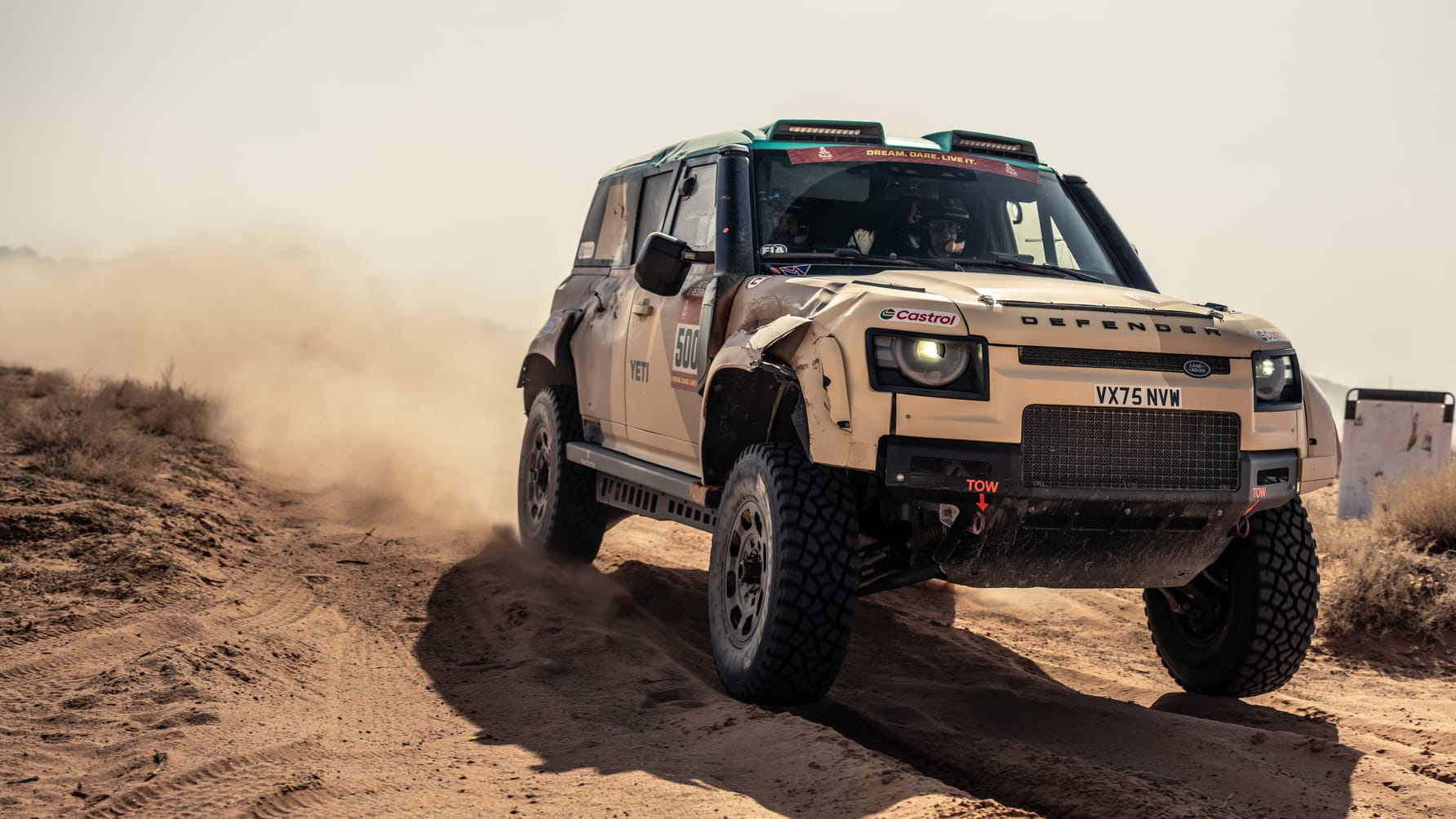 Defender leads at the end of Dakar’s 48-hour monster marathon stage ...