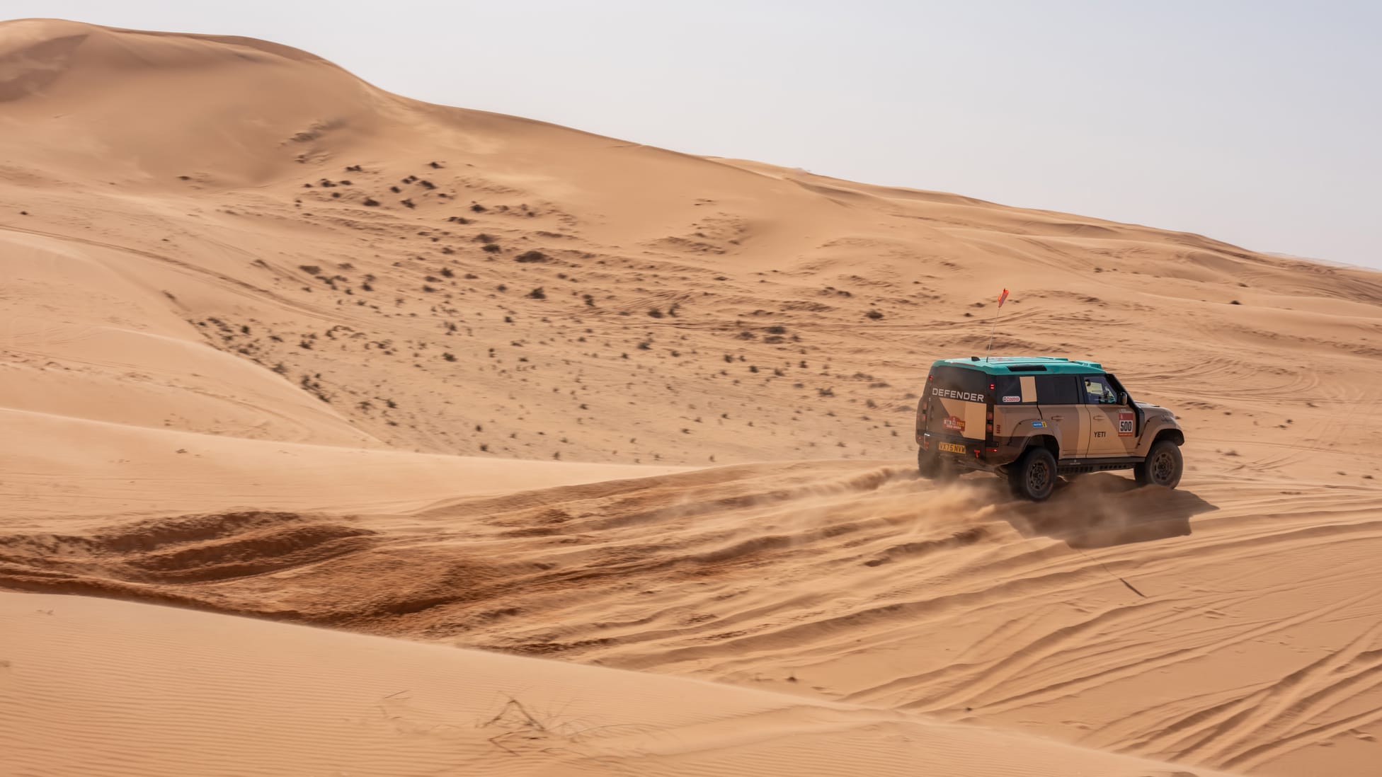 Defender is top of the class halfway through the Dakar Rally | Top Gear