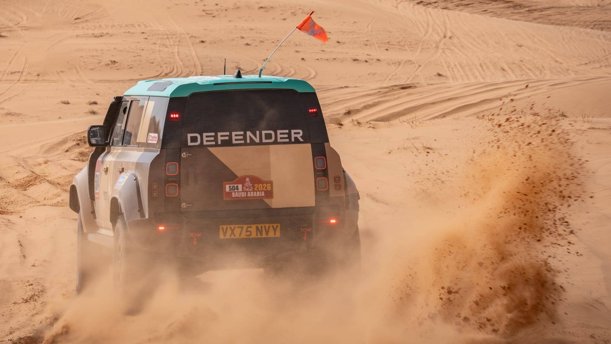 Defender is top of the class halfway through the Dakar Rally | Top Gear
