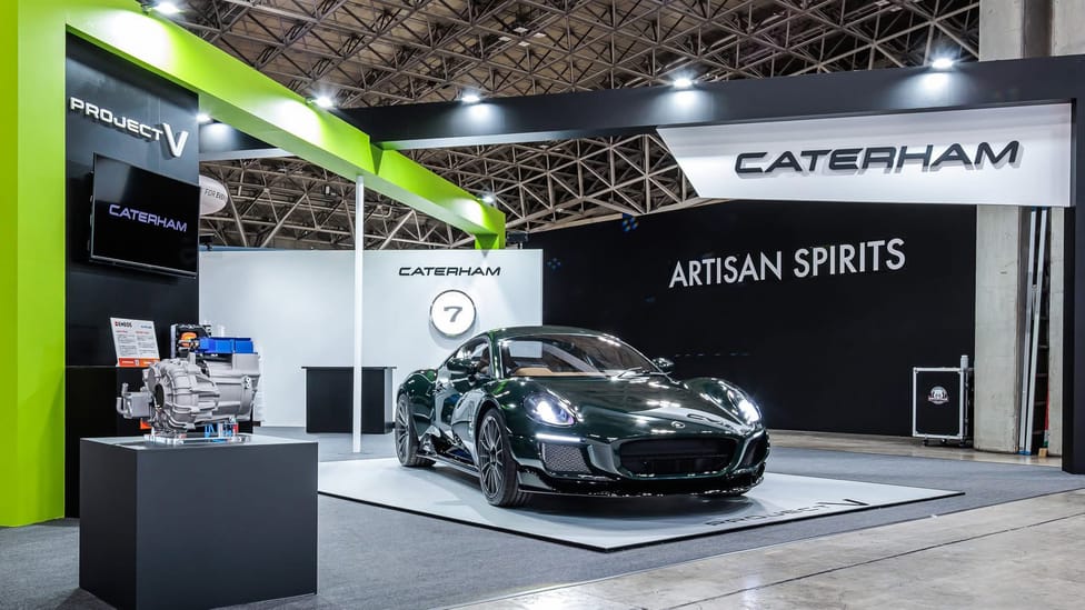 This is our first look at a proper prototype of the Caterham Project V ...