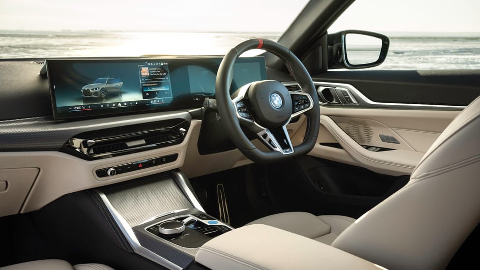 BMW i4 Interior Layout & Technology | Top Gear