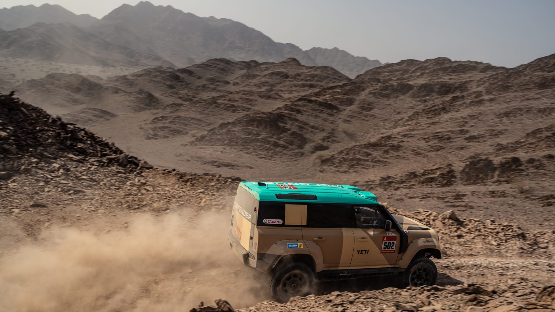 Dakar’s second stage ends in Defender podium clean sweep | Top Gear