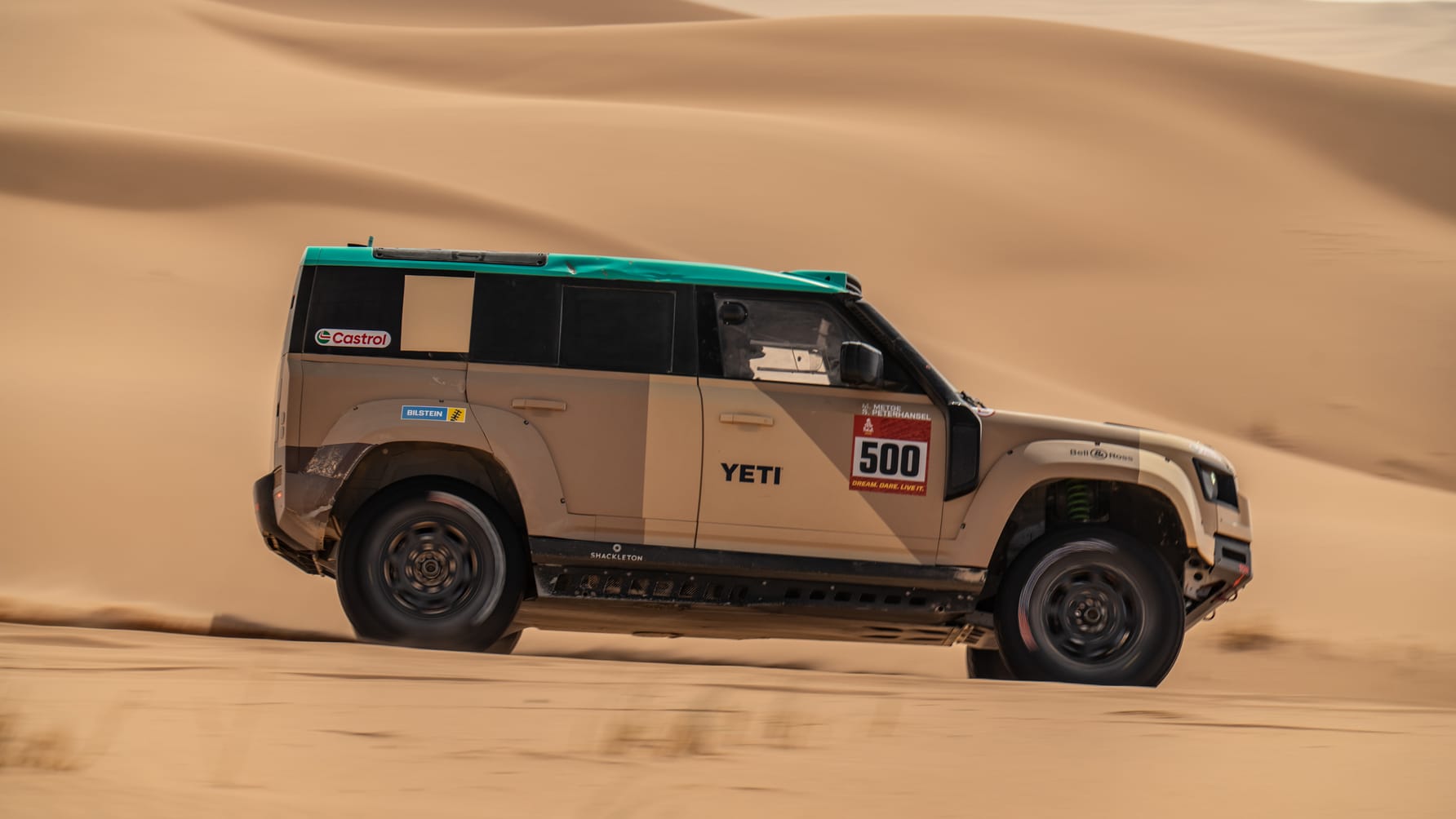 Defender kicks off the second half of Dakar 2026 with another stage win ...