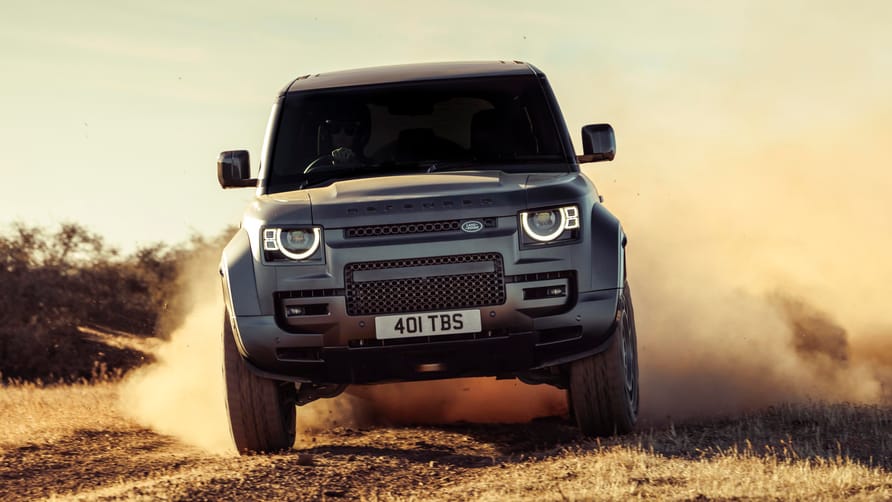 Two-car garage? Forget it - the TG award-winning Defender Octa does it ...