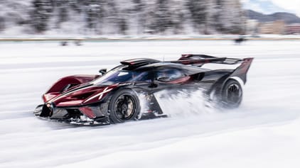 Gallery: here’s 4,734bhp of Bugatti Bolide sliding around on ice | Top Gear