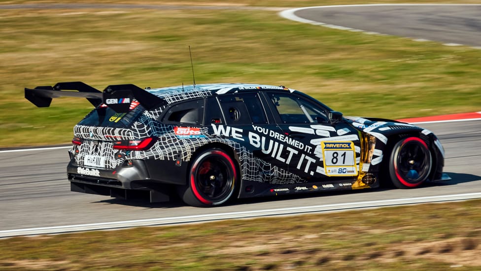 The BMW M3 Touring 24H finished first in the Nürburgring’s SP-X class ...
